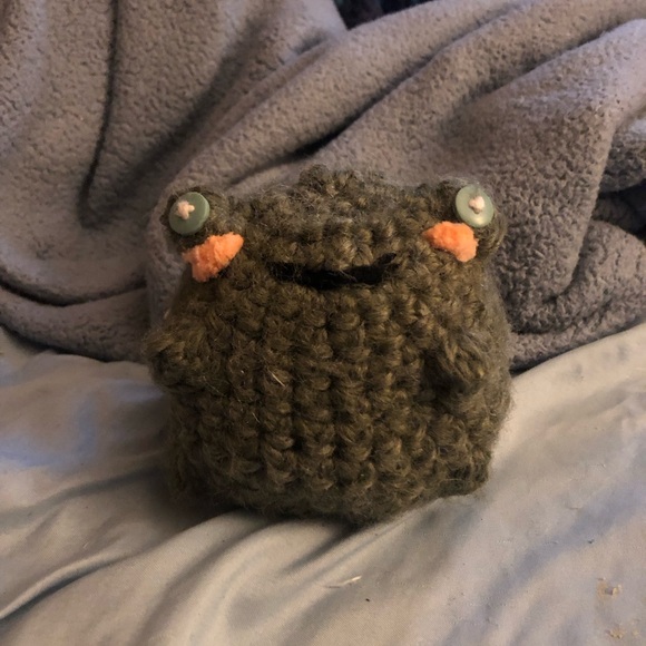 Other | Handmade Cheeky Frog Plush | Poshmark